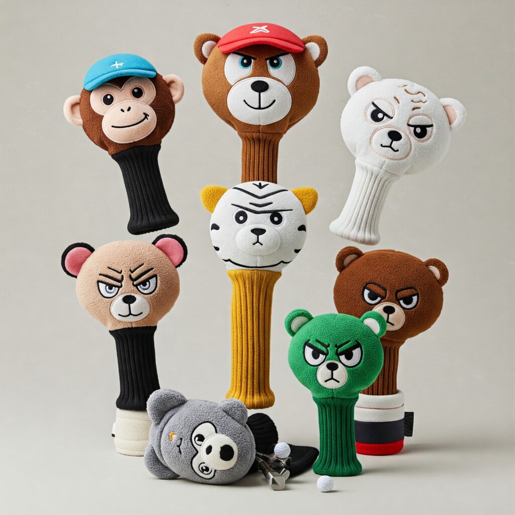 15 Hilarious Funny Golf Head Covers That Will Boost Your Course ...