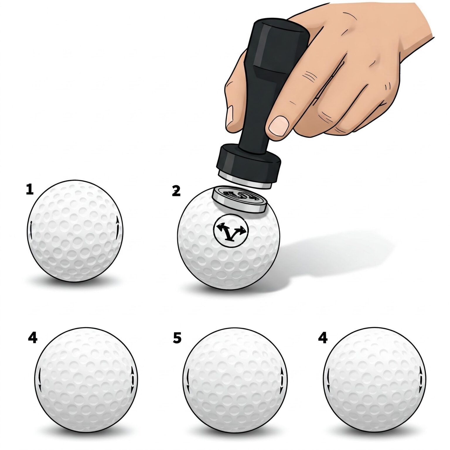 7 Amazing Custom Golf Ball Stamp Options That Will Inspire Your Game ...