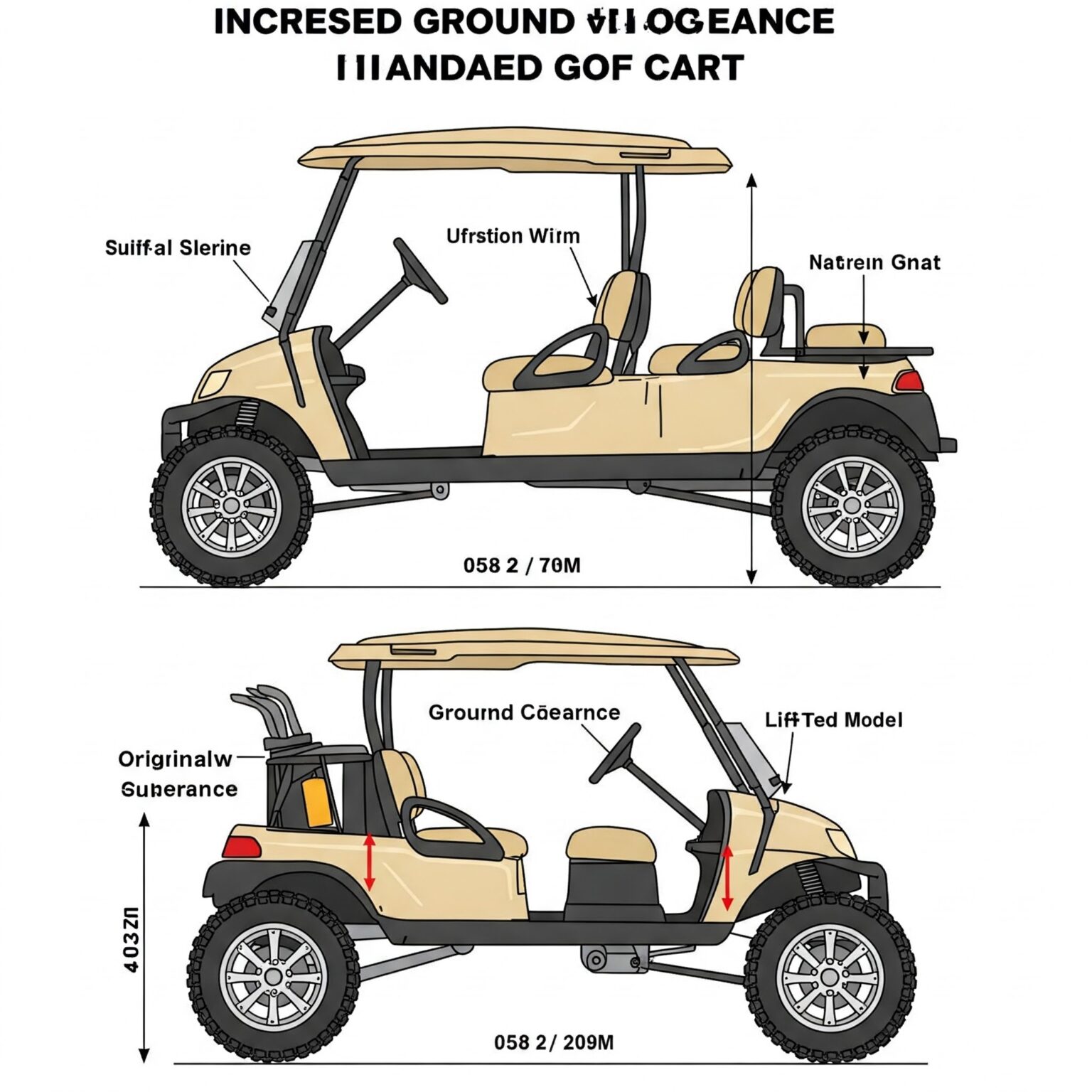 Lifted Golf Carts: 7 Best Options For Adventure and Style in 2025 ...