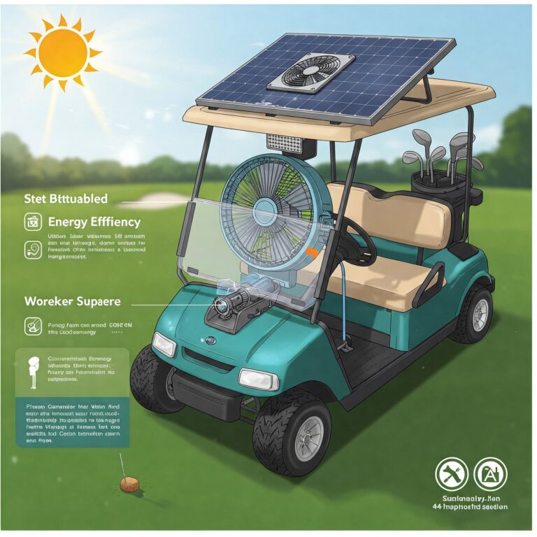 7 Best Golf Cart Fan Options for Ultimate Cooling in 2025 - golfequiphub