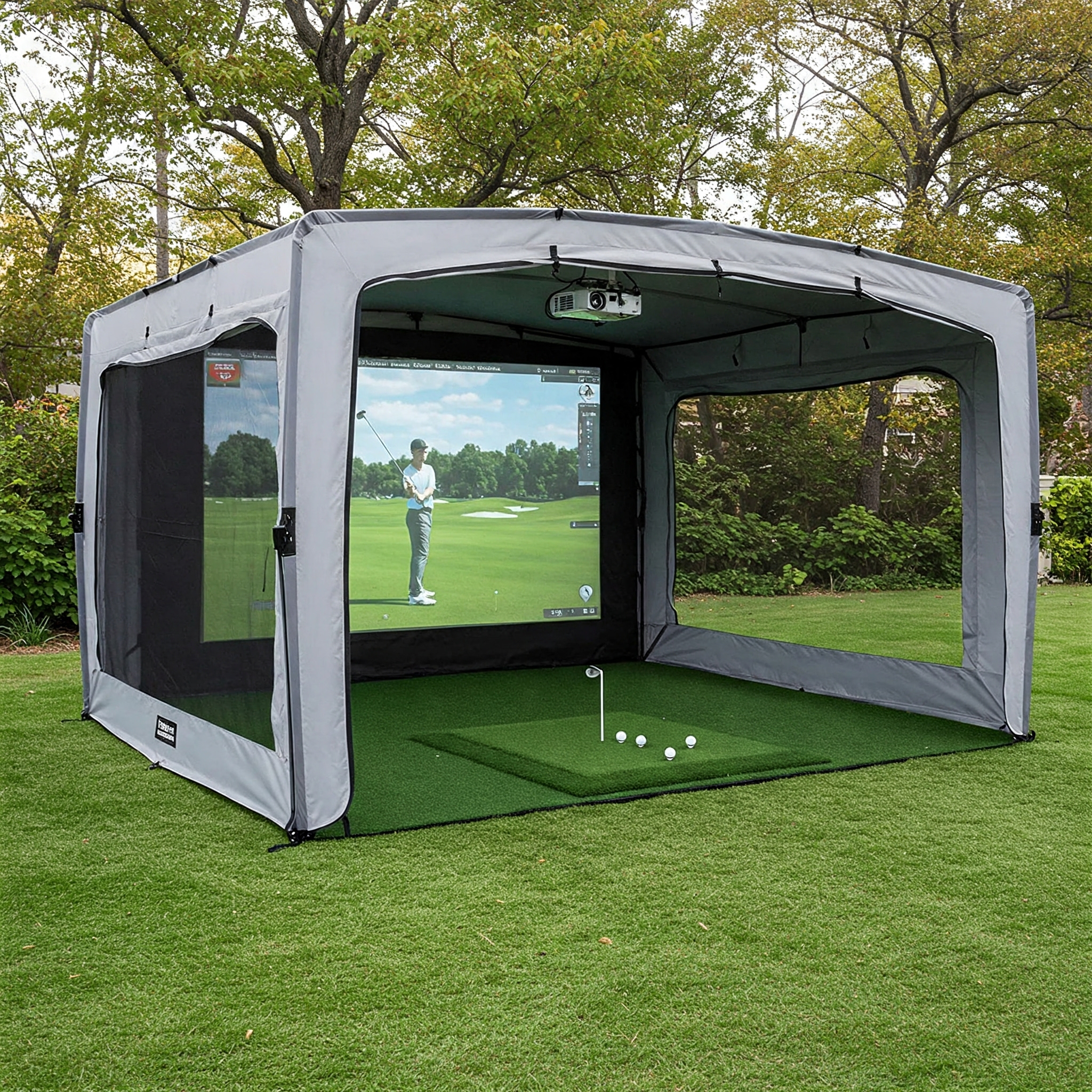 10 Best Golf Simulator Enclosure Options For Incredible Home Practice ...